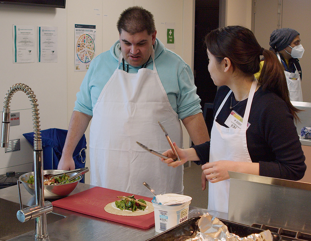 Classes in making healthy food choices | Victoria University