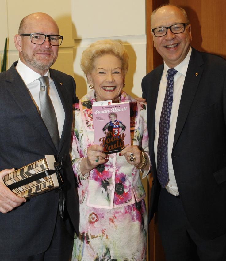Susan Alberti - "The Footy Lady" | Victoria University